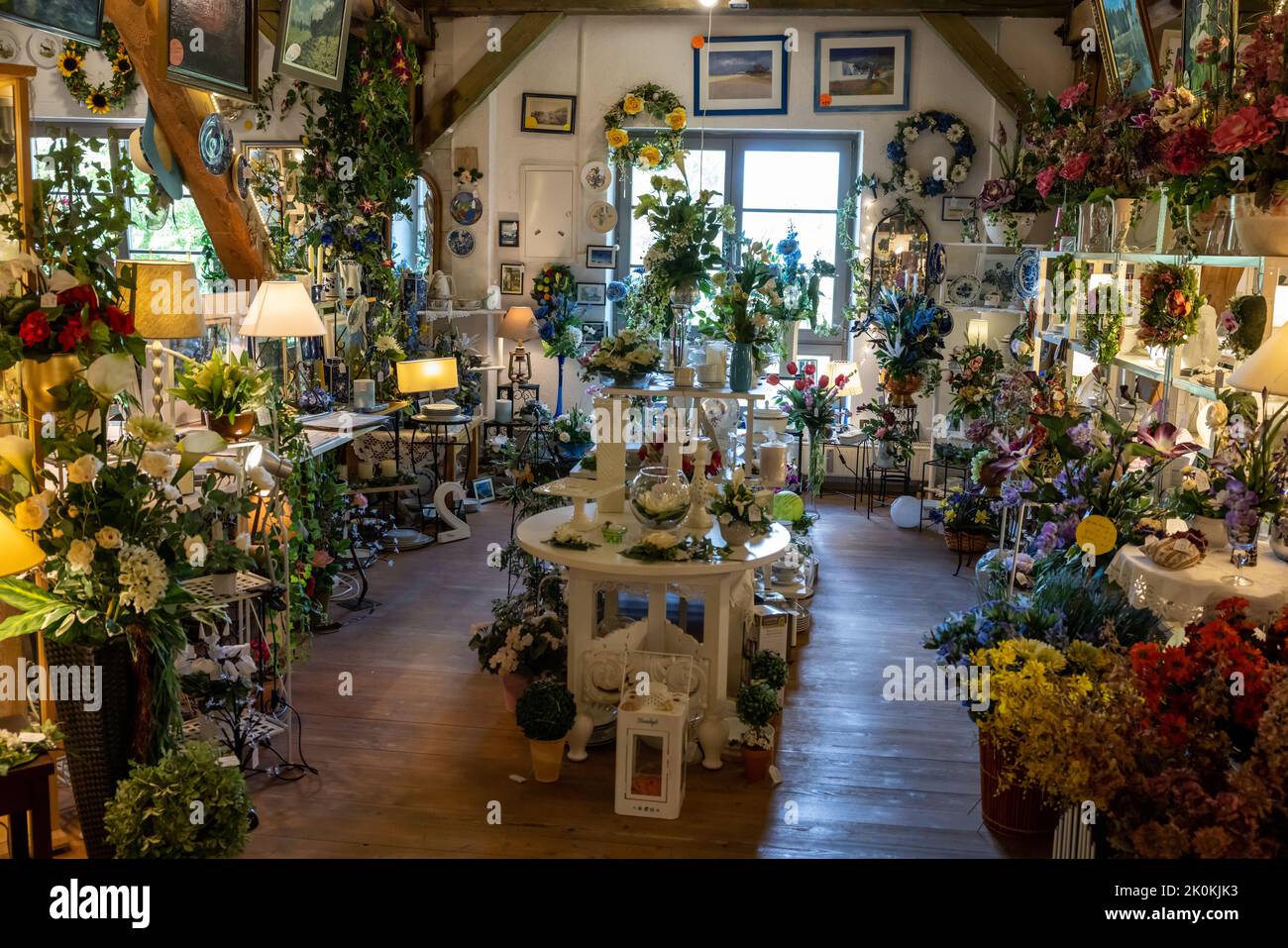 The Bollewick barn on the Müritz River in Mecklenburg-Vorpommern ...