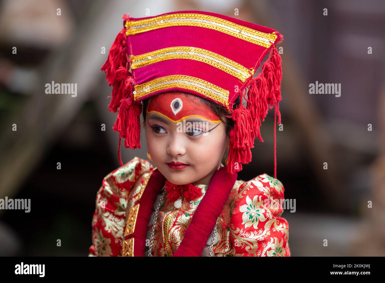 Kumari Puja Festival Celebrated in Kathmandu Durbar Square on the ...
