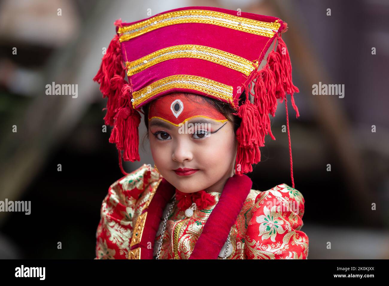 Kumari Puja Festival Celebrated in Kathmandu Durbar Square on the ...