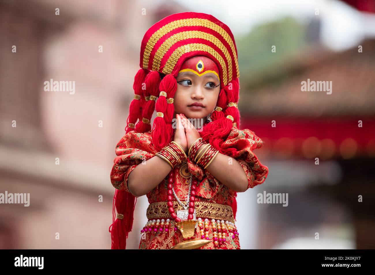 Kumari Puja Festival Celebrated in Kathmandu Durbar Square on the ...