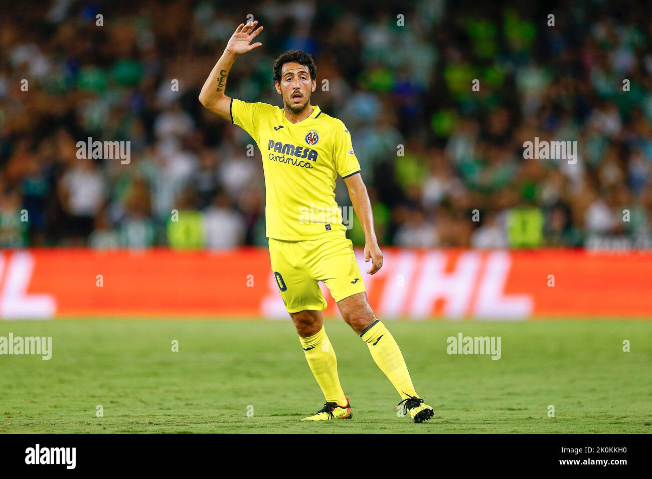 Dani Parejo of Villarreal during the La Liga match between Real Betis ...