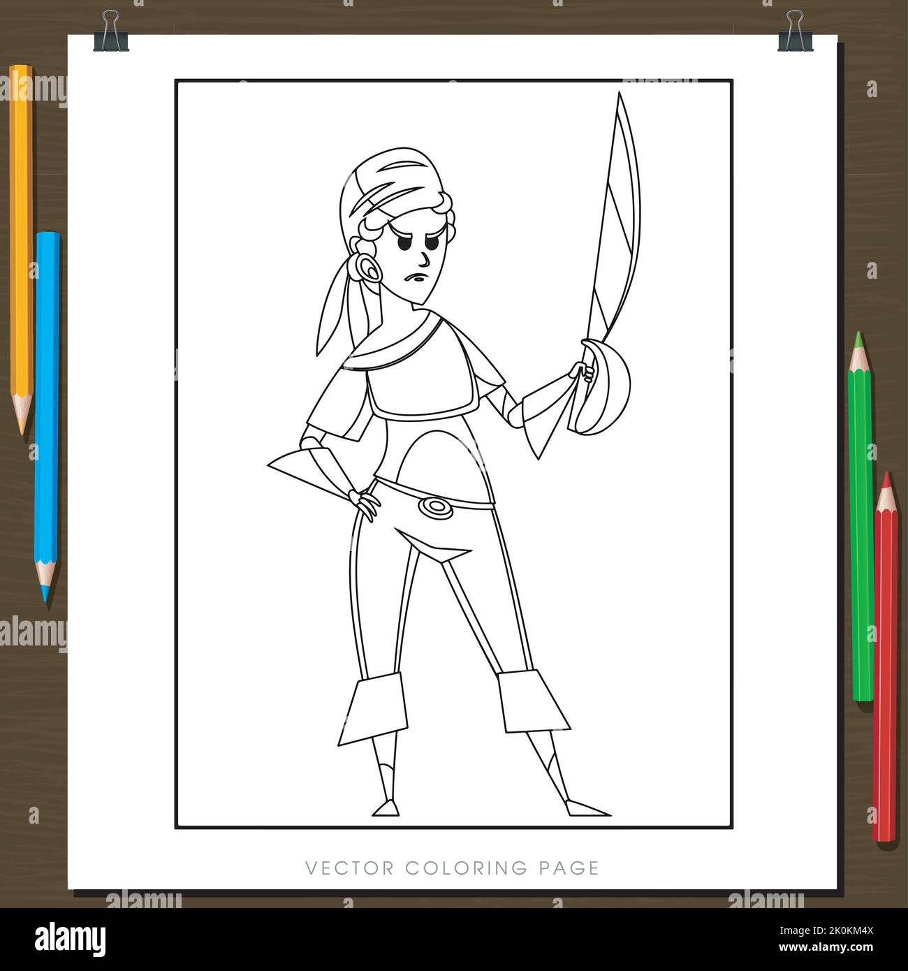 Pirate vector vectors hi-res stock photography and images - Alamy