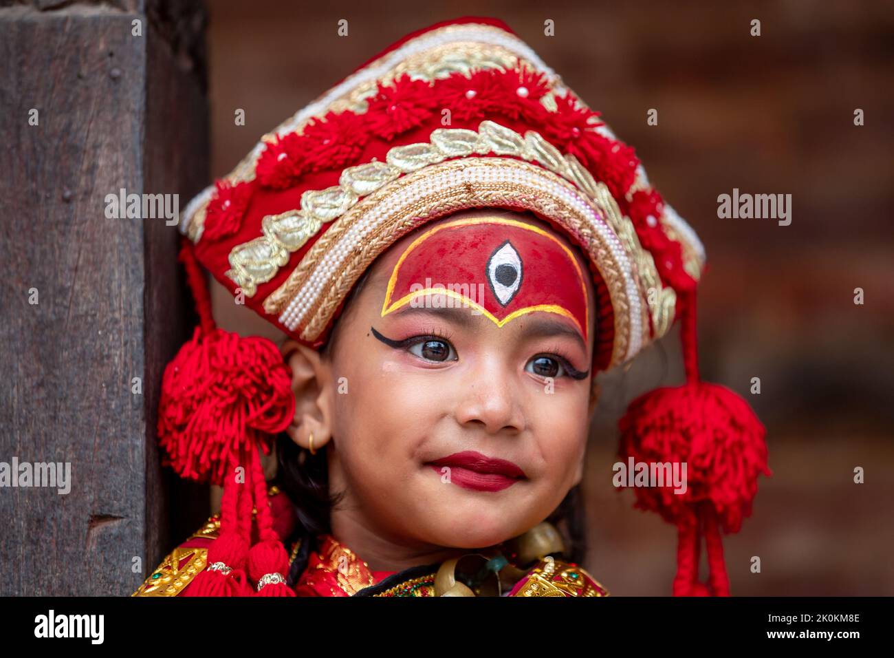Kumari Puja Festival Celebrated in Kathmandu Durbar Square on the ...
