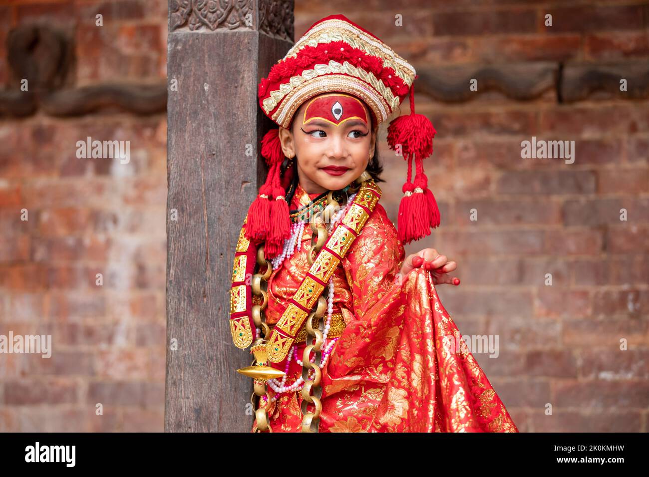 Kumari Puja Festival Celebrated in Kathmandu Durbar Square on the ...