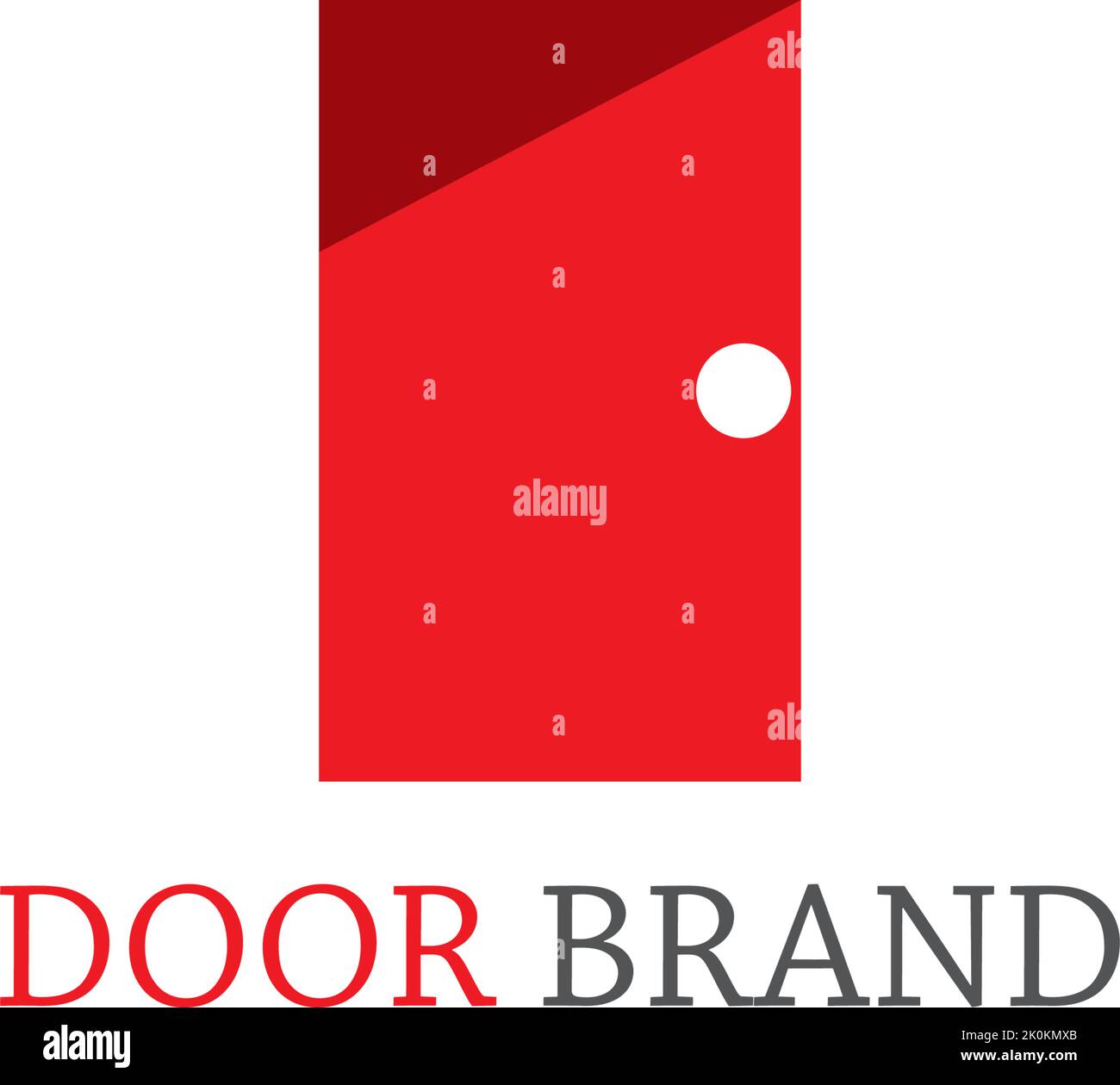 Door brand logo vector template Stock Vector Image & Art - Alamy