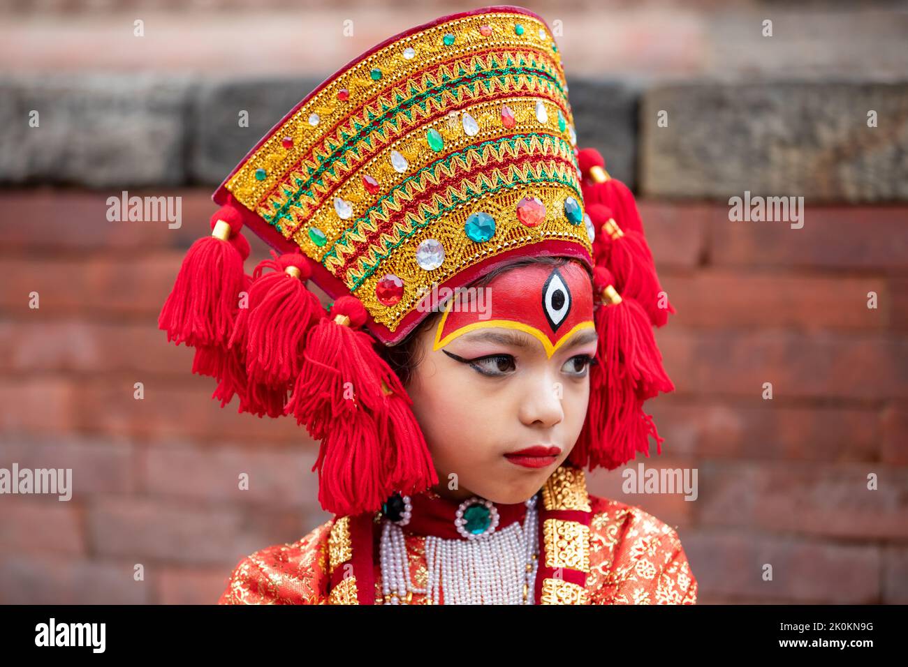 Kumari Puja Festival Celebrated in Kathmandu Durbar Square on the ...