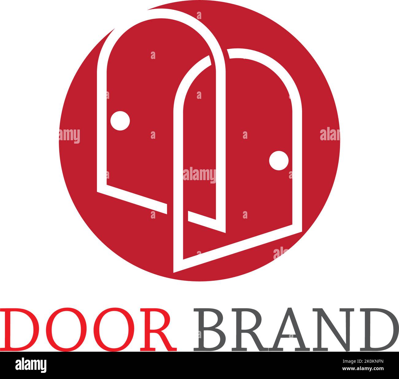 Door brand logo vector template Stock Vector Image & Art - Alamy