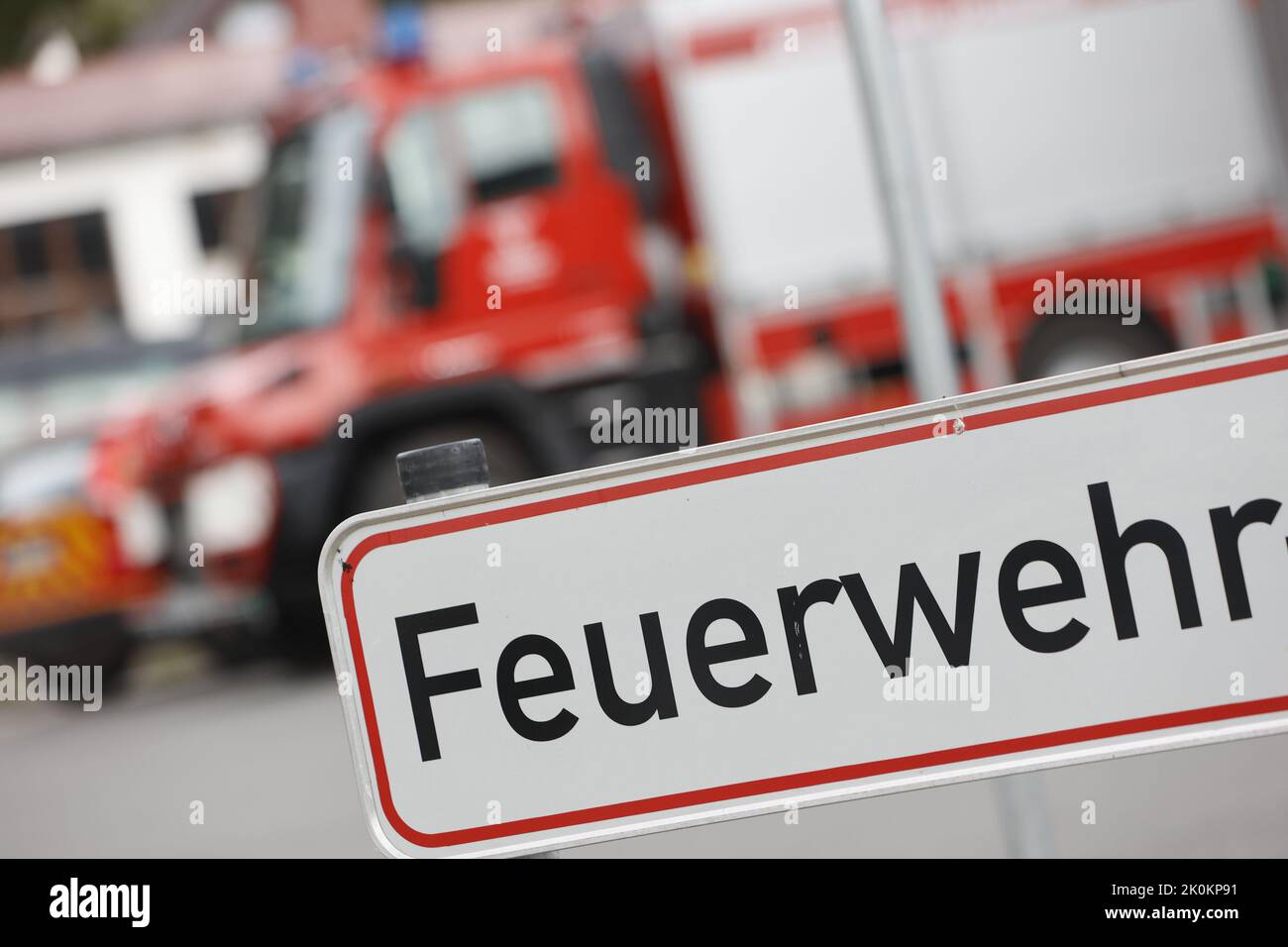 Wernigerode, Germany. 12th Sep, 2022. View of the fire station of the ...