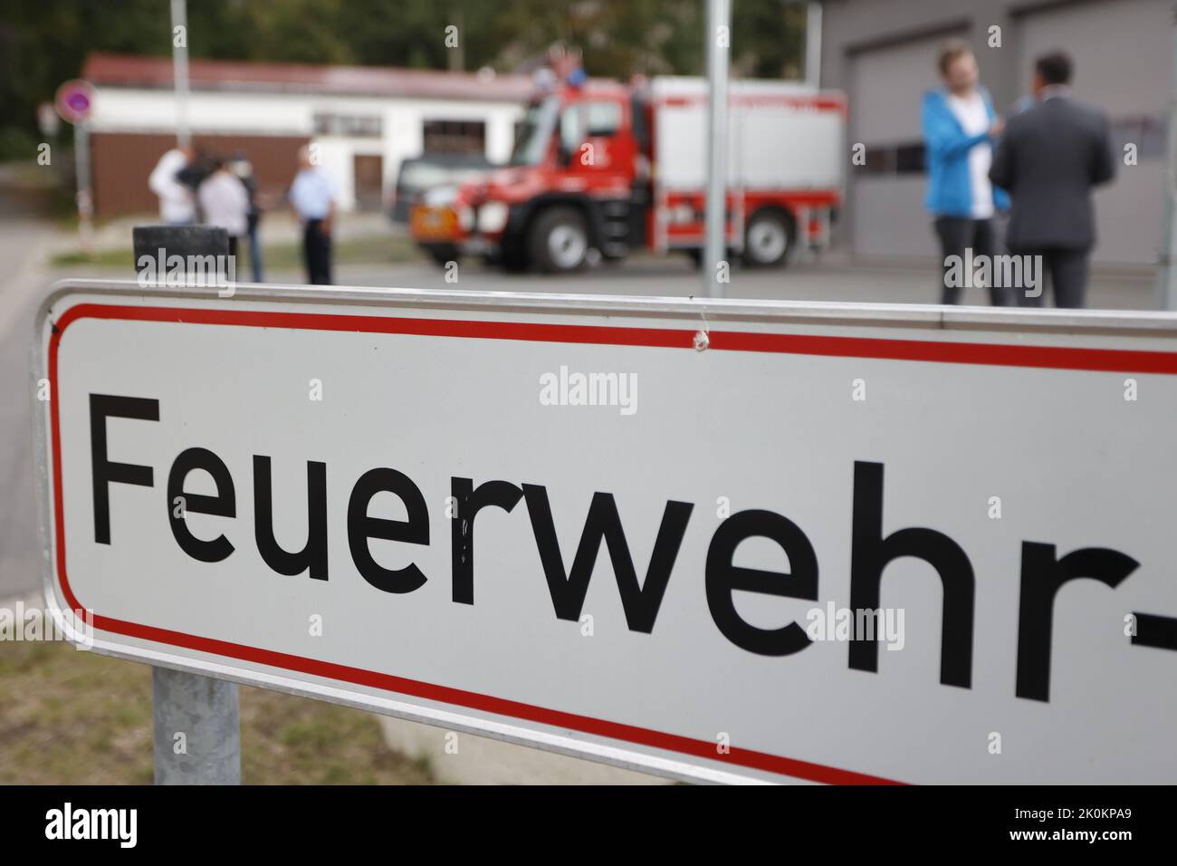 Wernigerode, Germany. 12th Sep, 2022. View of the fire station of the ...