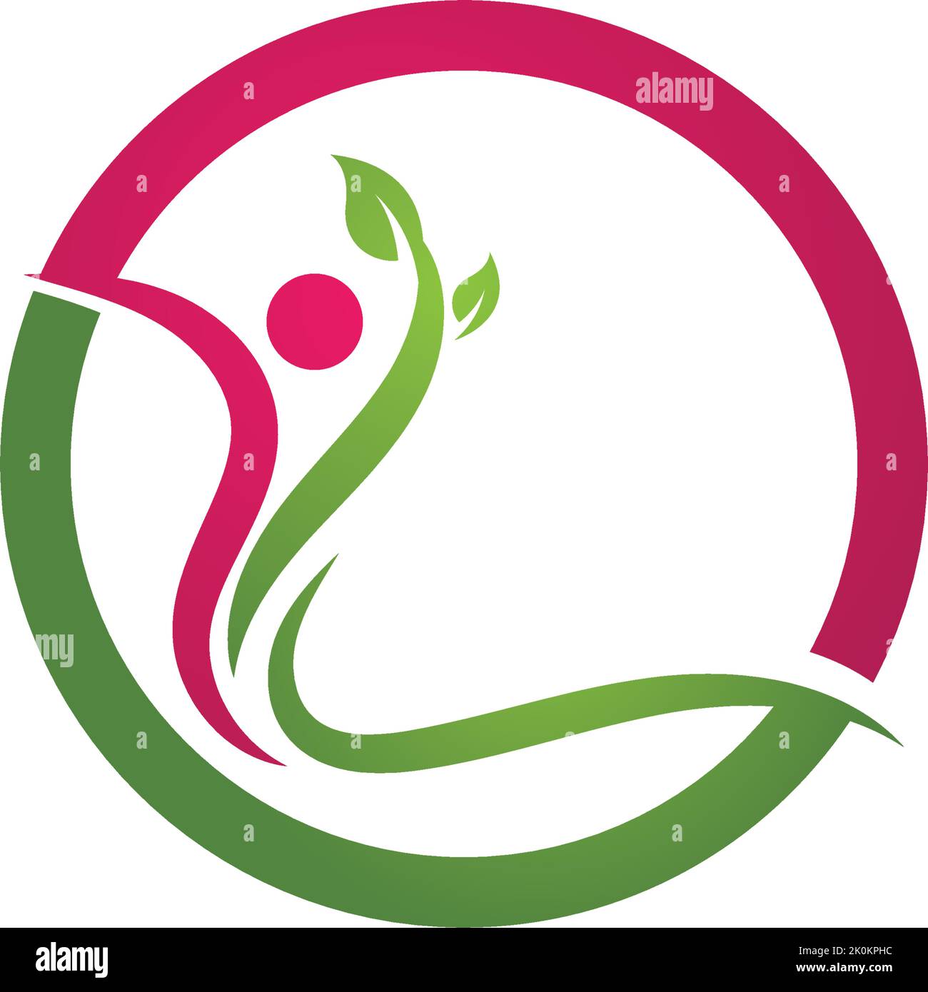 people ecology health life vector logo design icon Stock Vector Image ...