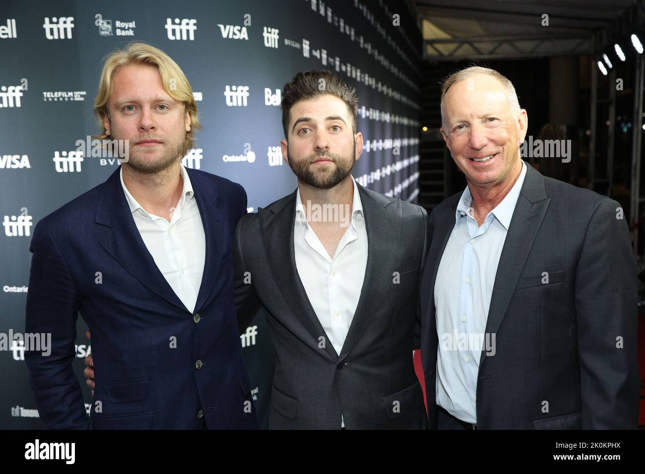 Toronto, ON. 11th Sep, 2022. Ilya Stewart, Zachary Wigon, David ...