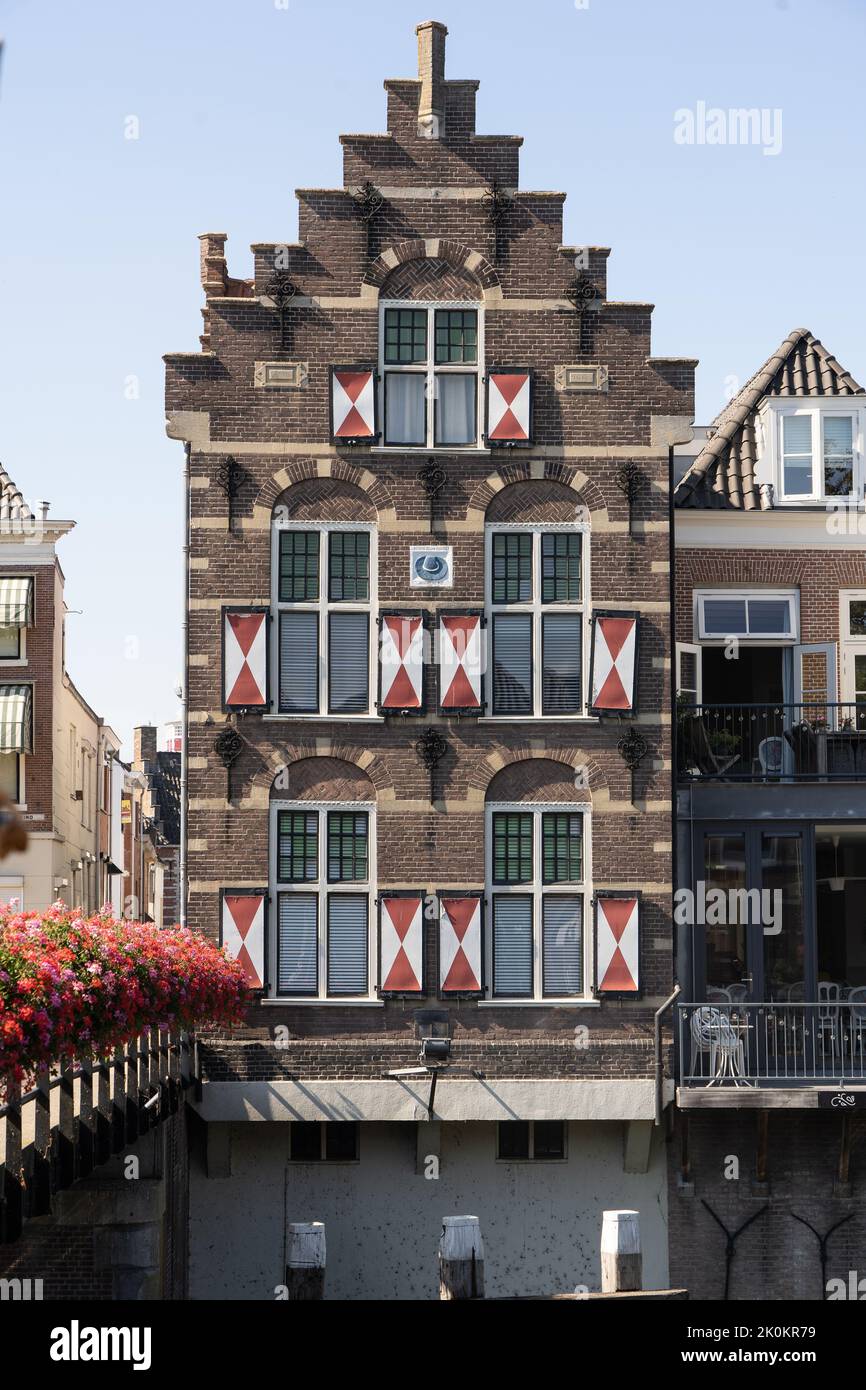Medieval house front in Gorinchem, the Netherlands Stock Photo - Alamy