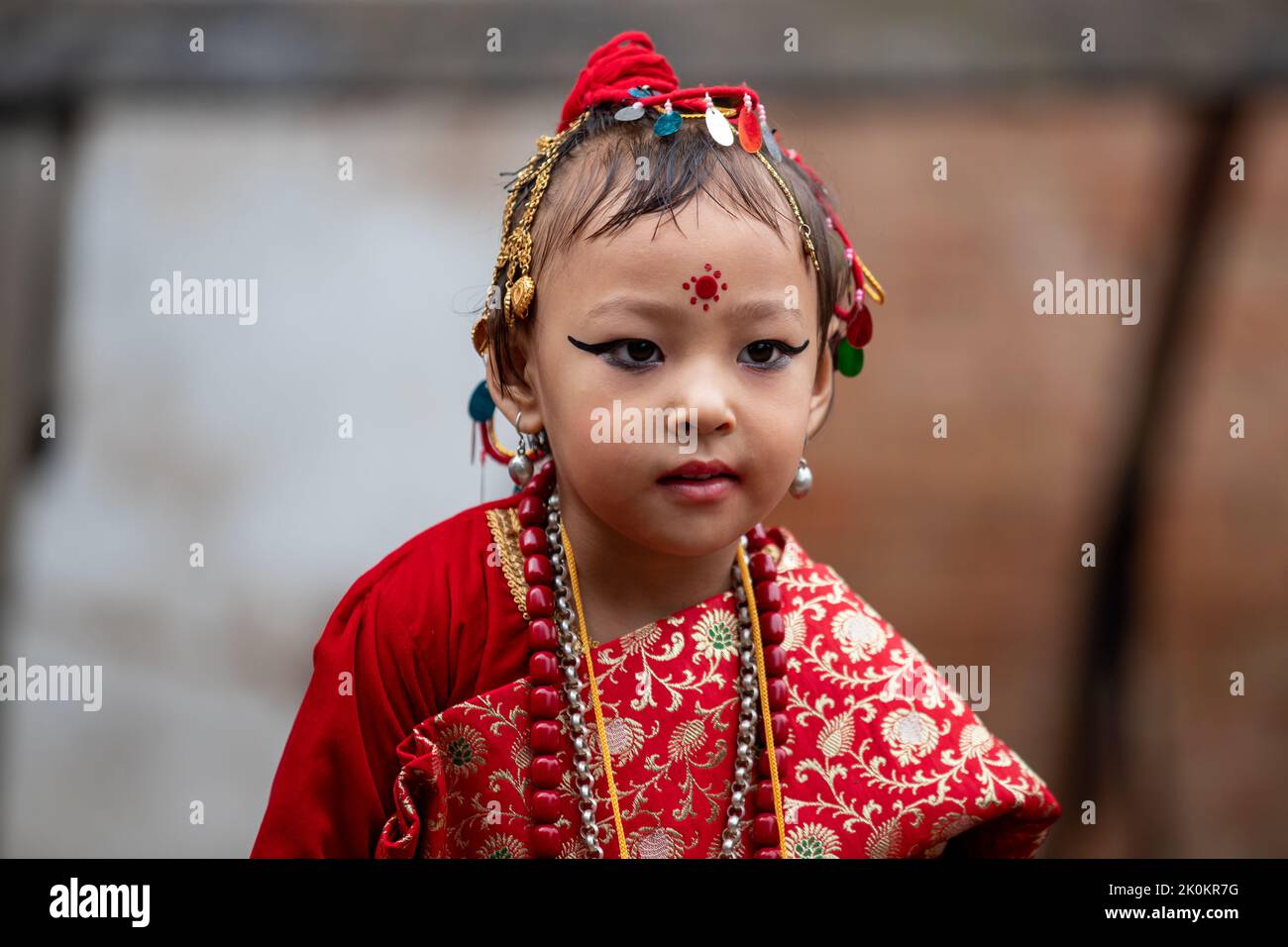 Kumari Puja Festival Celebrated in Kathmandu Durbar Square on the occasion of Indra Jatra 2022 ...