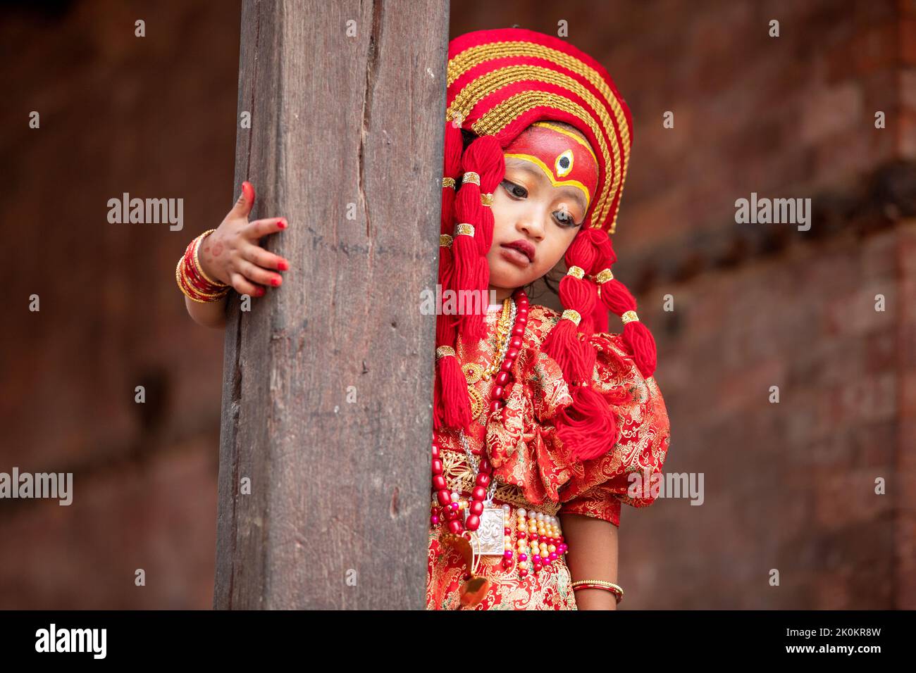 Kumari Puja Festival Celebrated in Kathmandu Durbar Square on the ...