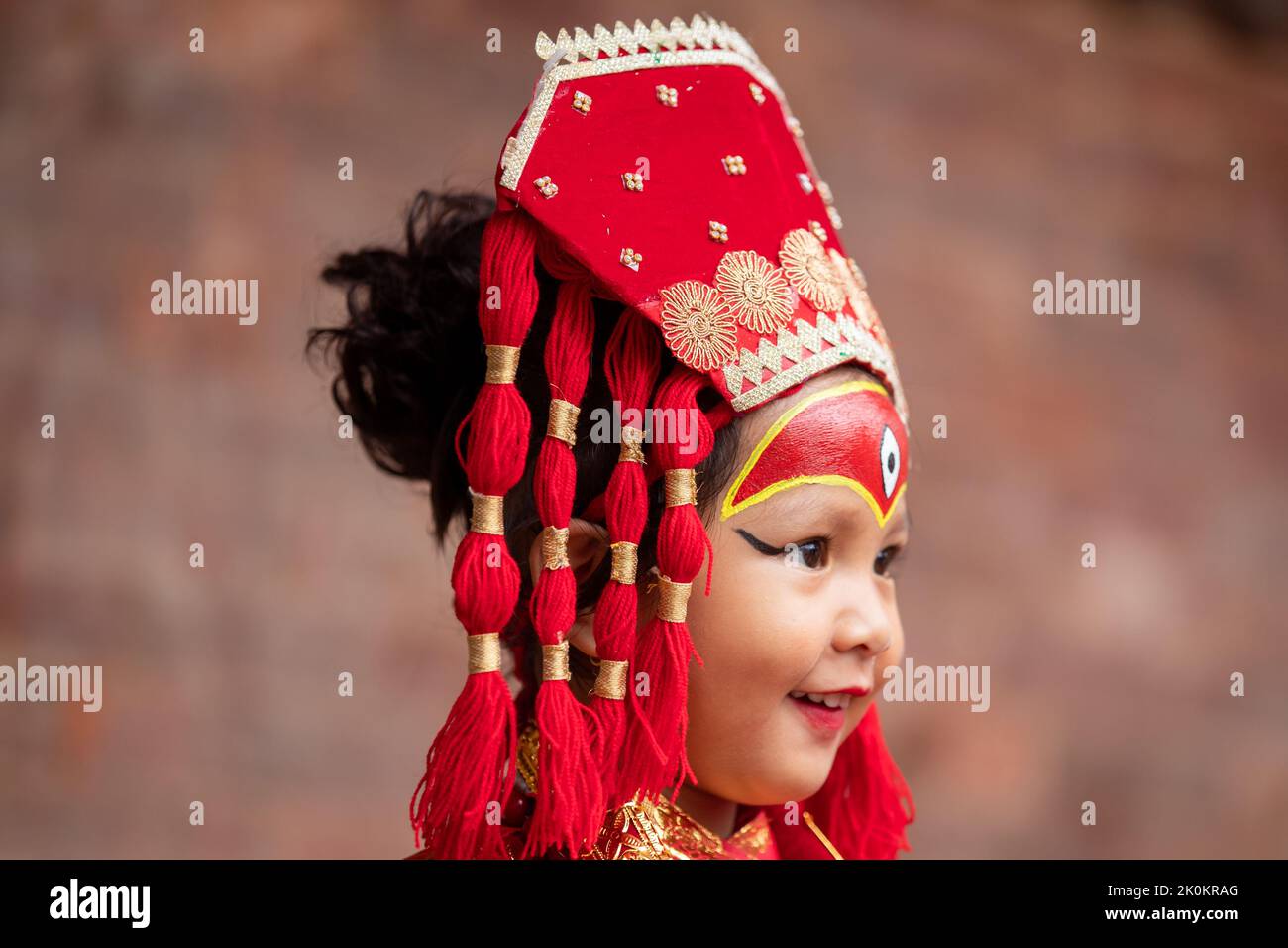 Kumari Puja Festival Celebrated in Kathmandu Durbar Square on the ...