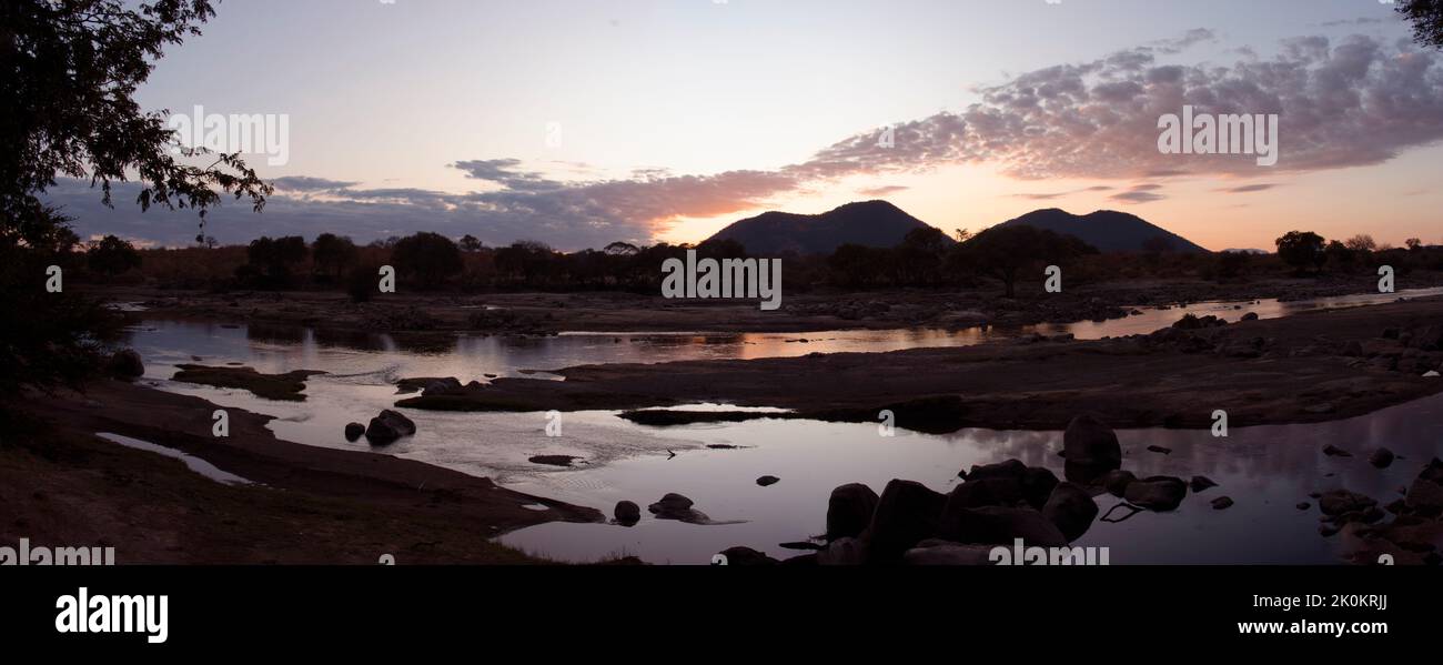 The Great Ruaha River drains off the Southern Highlands and flows ...
