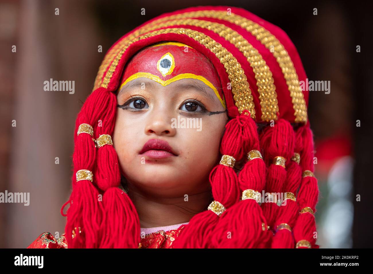 Kumari Puja Festival Celebrated in Kathmandu Durbar Square on the occasion of Indra Jatra 2022 ...