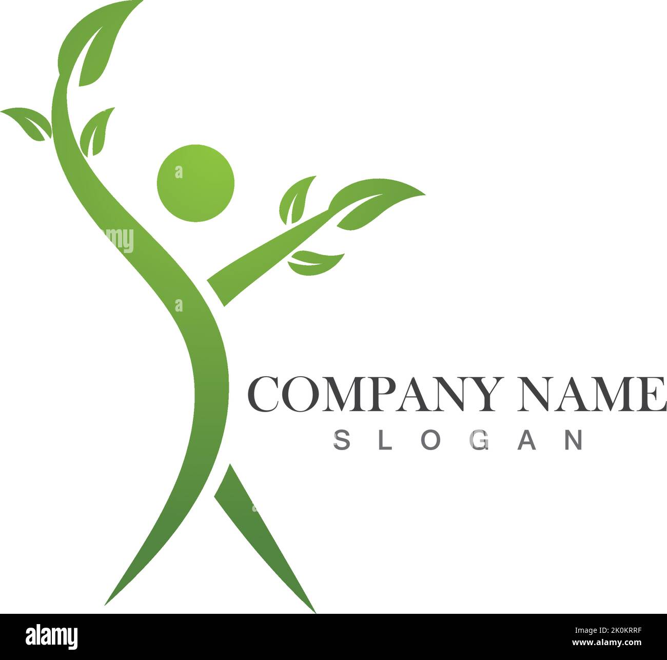 people ecology health life vector logo design icon Stock Vector Image ...