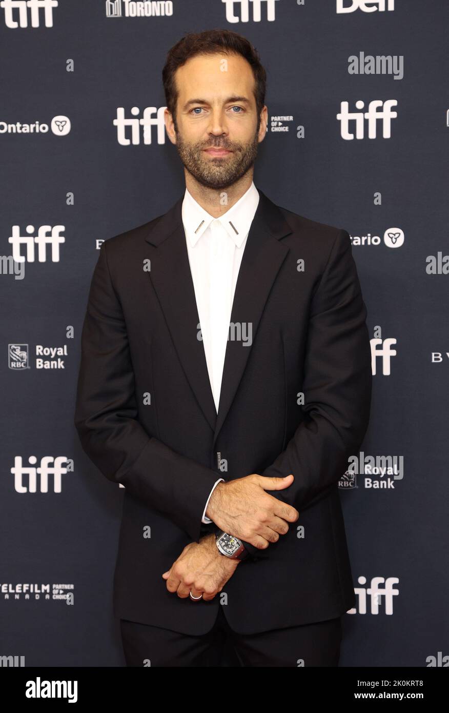 Benjamin Millepied arriving to the "Carmen" premiere during the 2022 ...