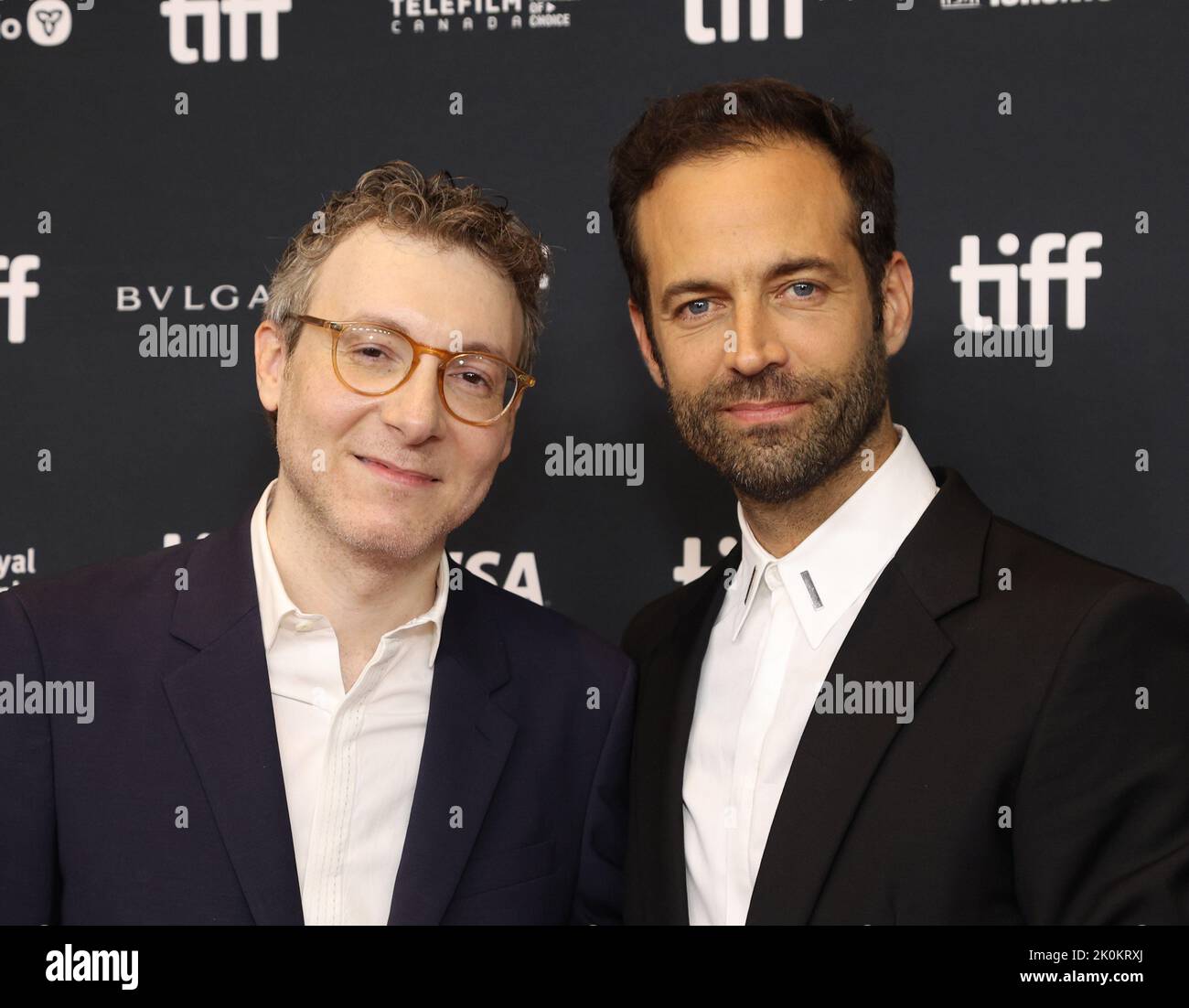 Nicholas Britell and Benjamin Millepied arriving to the "Carmen ...