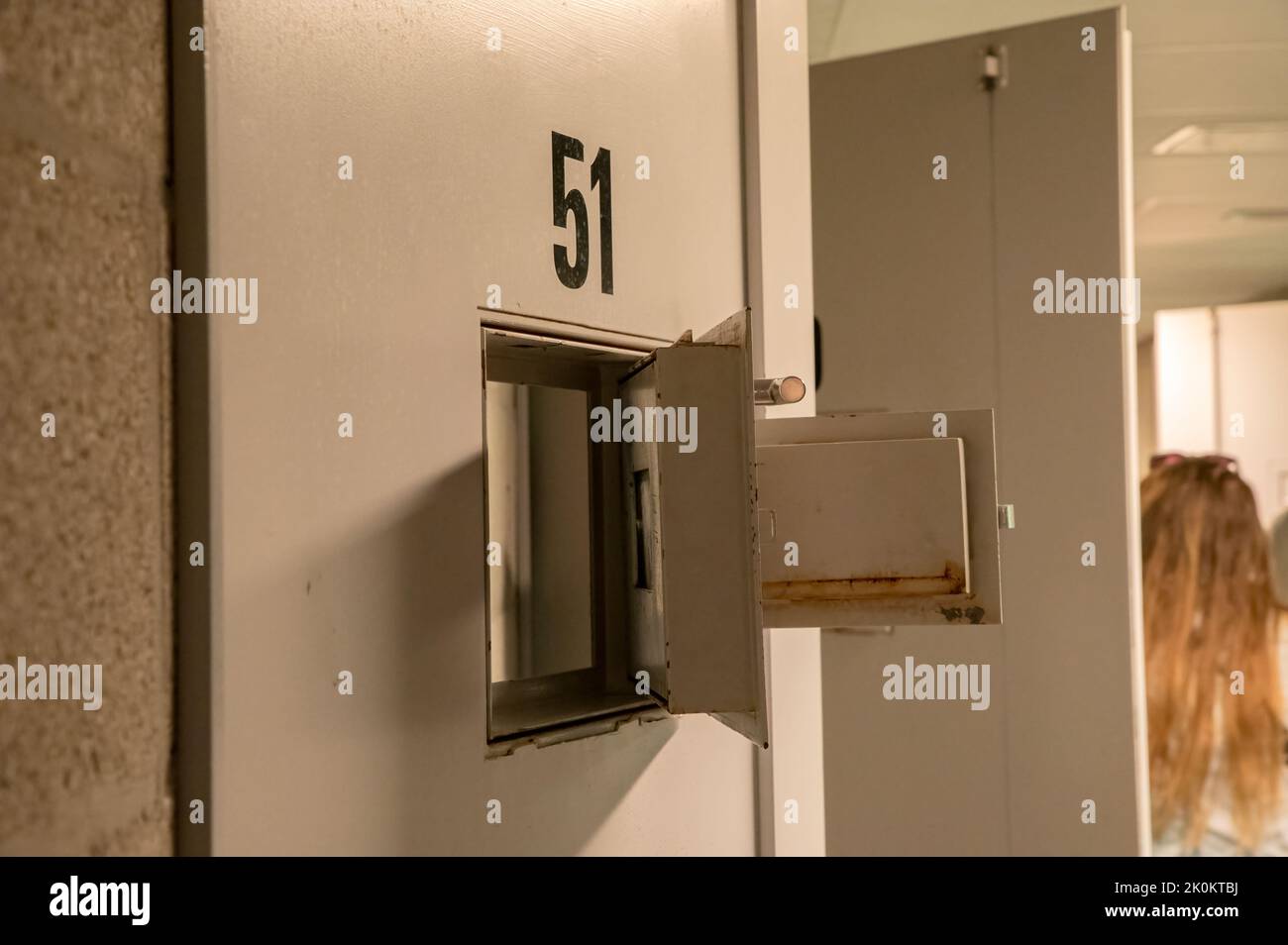Cell Door 51 At The Former Justice Building At Amsterdam The ...