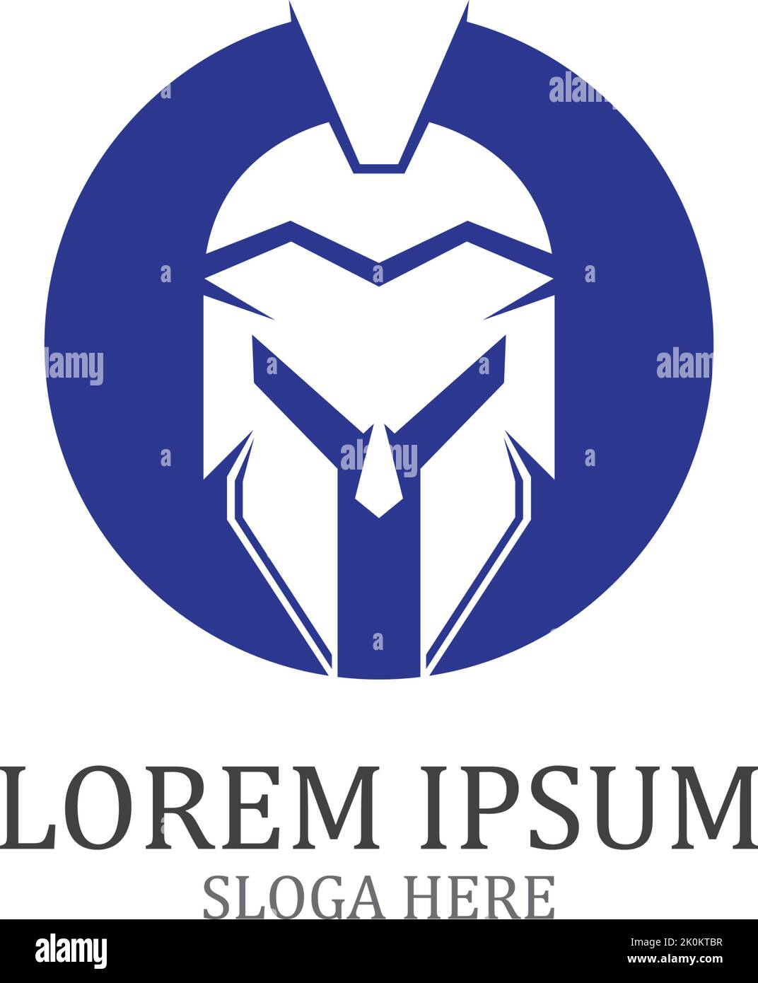 spartan logo black Gladiator and vector design helmet and head Stock ...