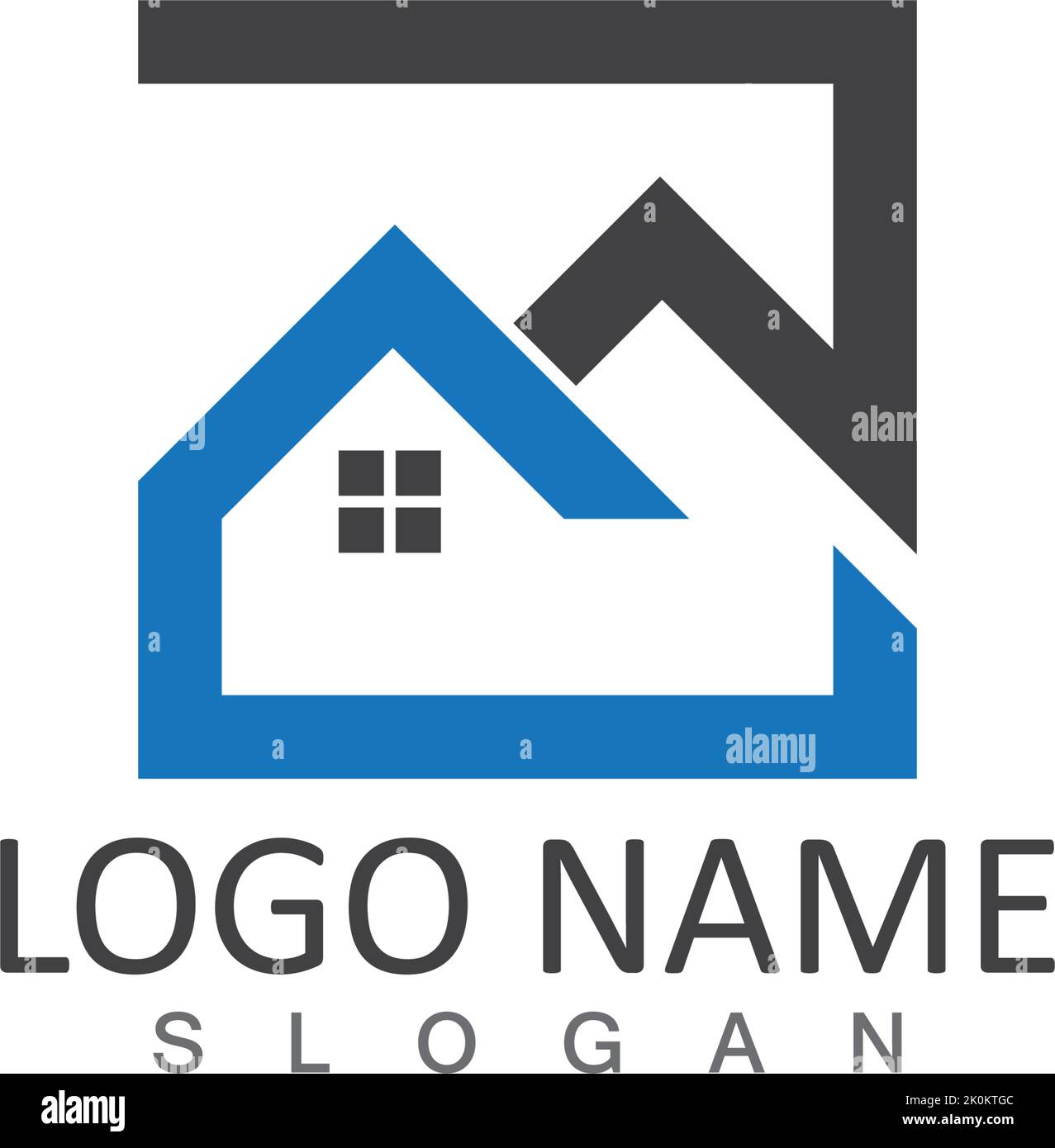 Real estate and building home logo vector Stock Vector Image & Art - Alamy