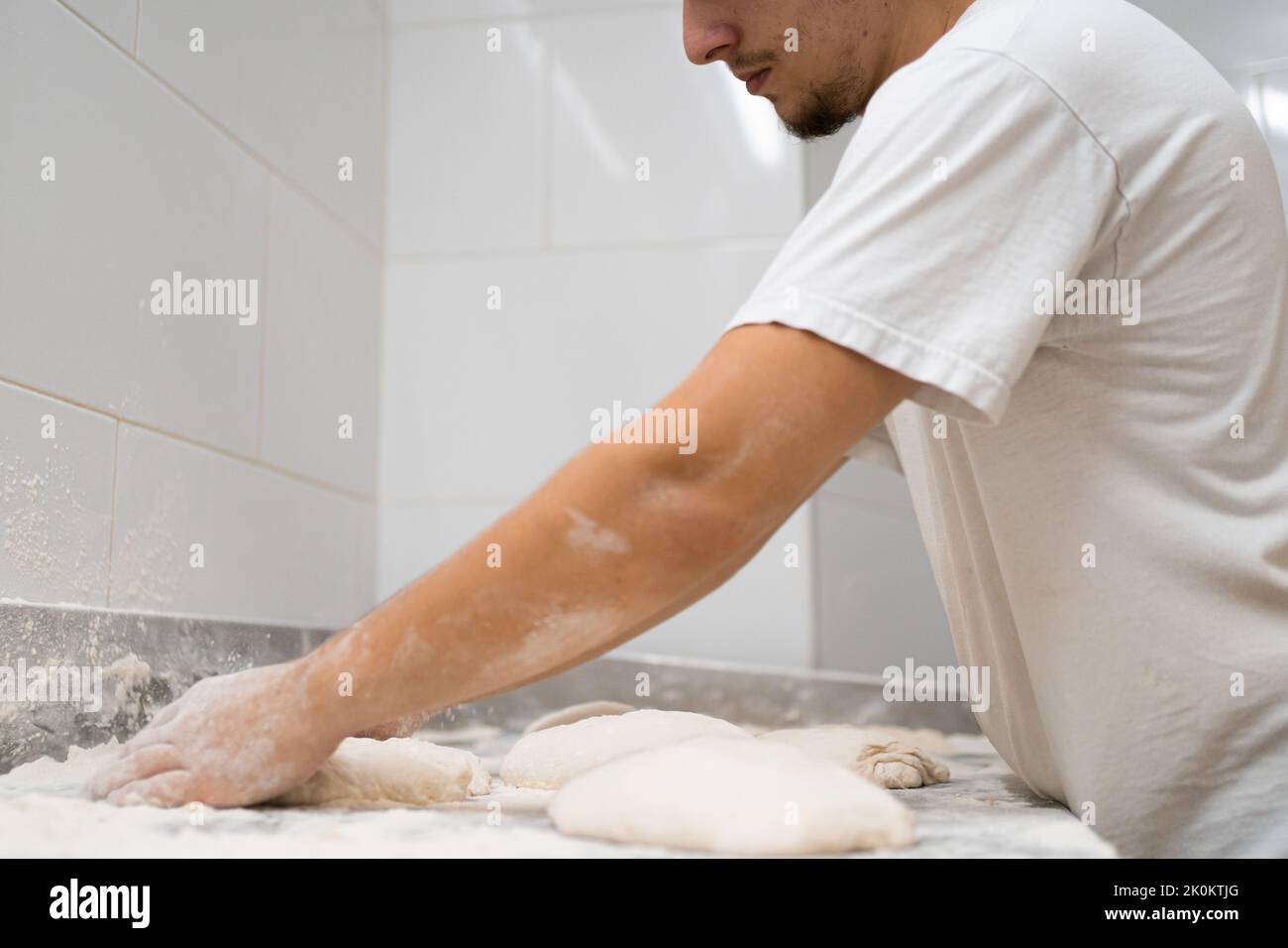 Bread production process hi-res stock photography and images - Alamy