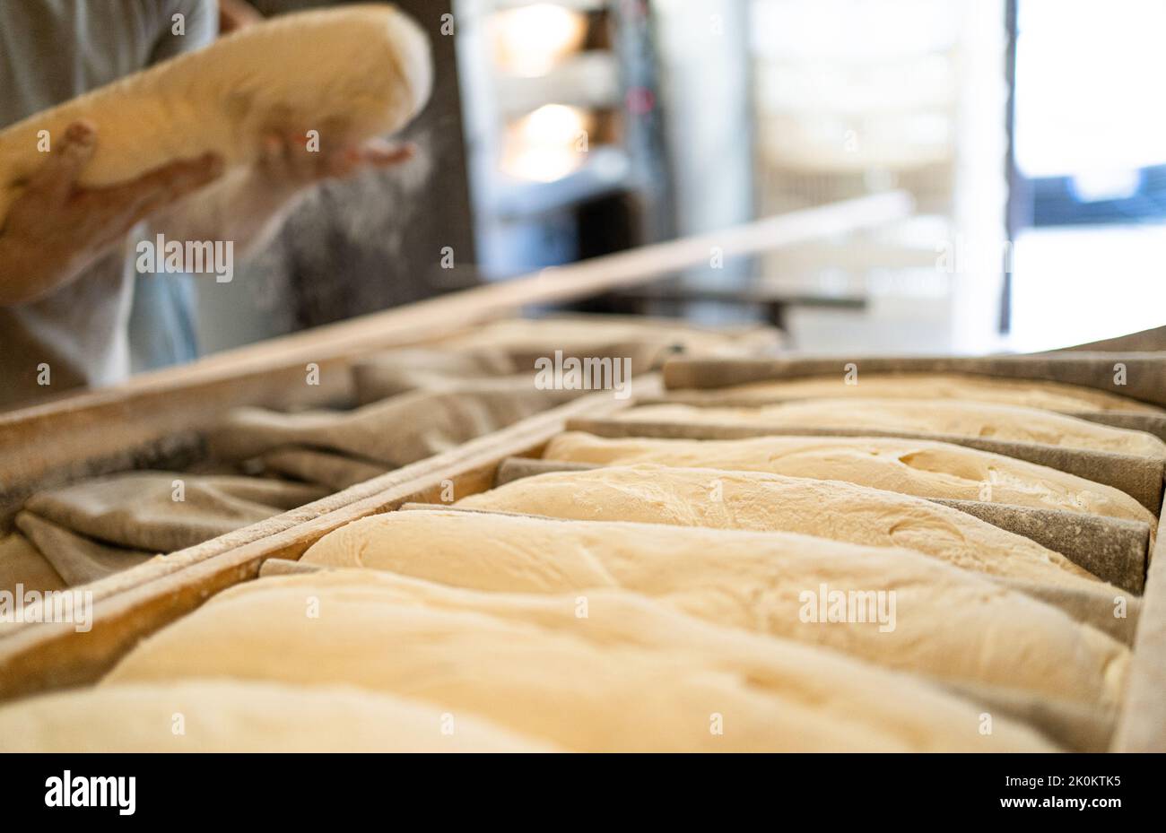 Workbench flour hi-res stock photography and images - Alamy