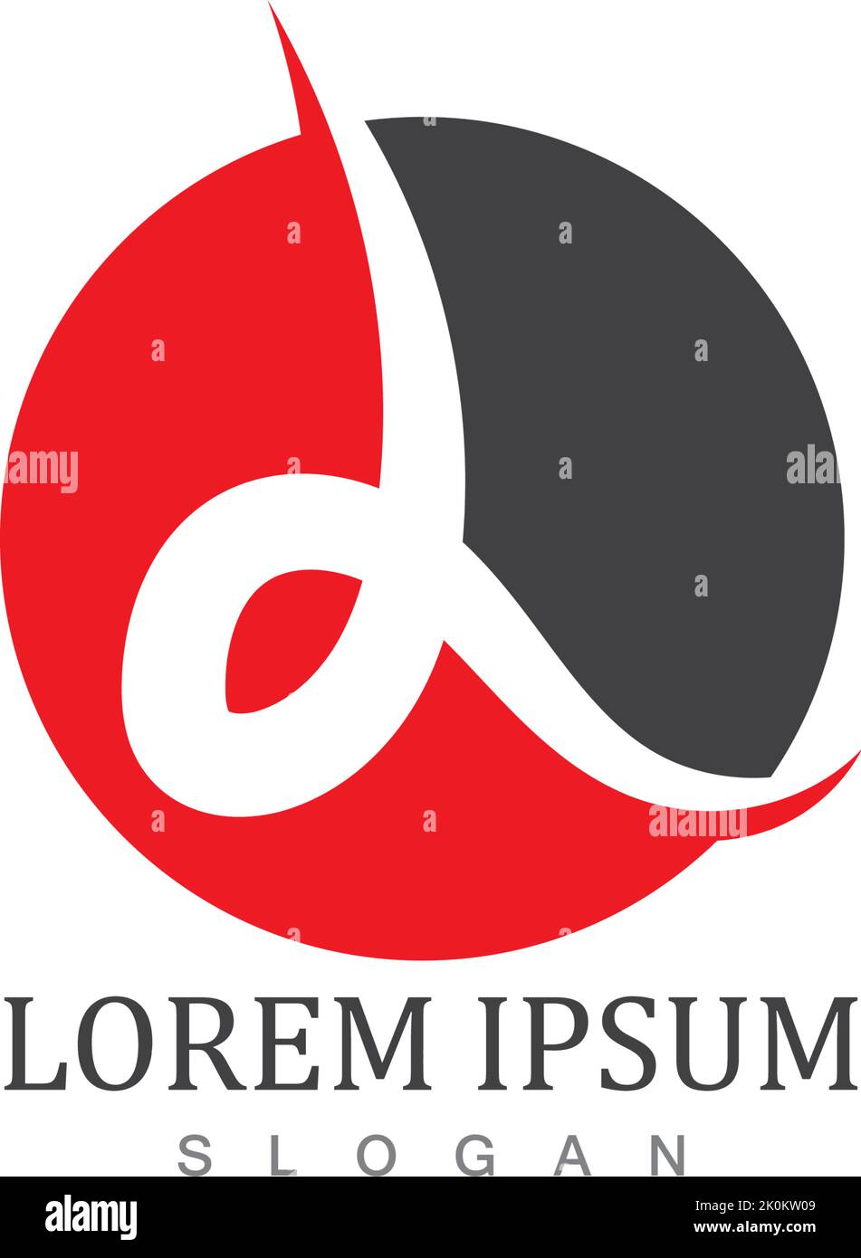 Raindrop logo template hi-res stock photography and images - Alamy