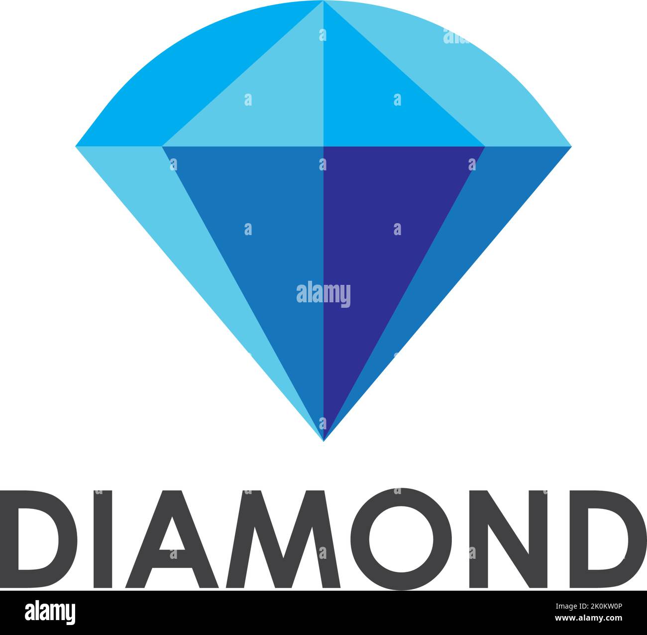 Diamond Logo Template illustration icon Stock Vector Image & Art - Alamy