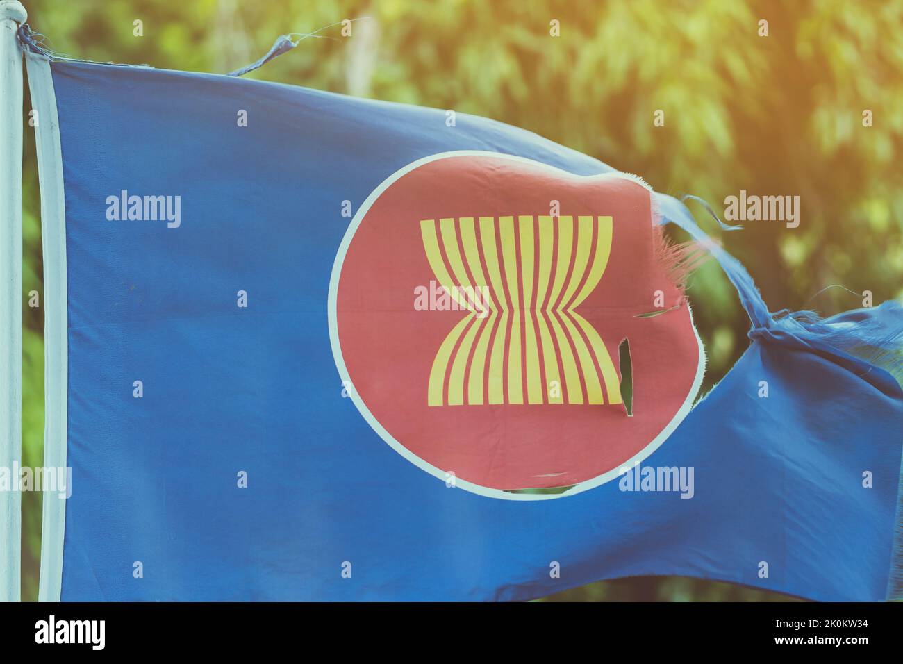 Asean circle flag hi-res stock photography and images - Alamy
