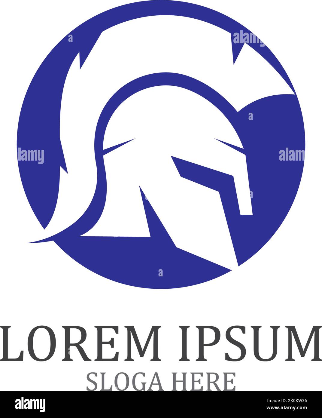 spartan logo black Gladiator and vector design helmet and head Stock ...