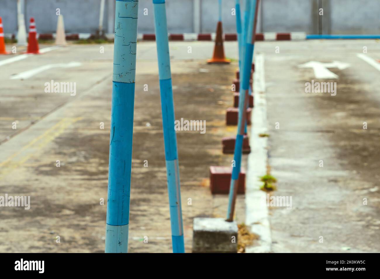 Driving test and training area with simulate test for driving license ...