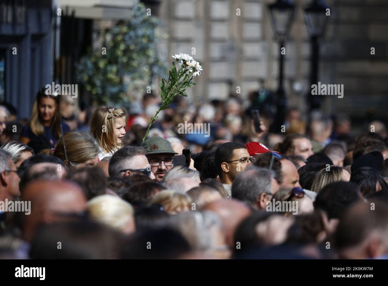 Crowds line the Royal Mile, Edinburgh, as King Charles III joins a ...