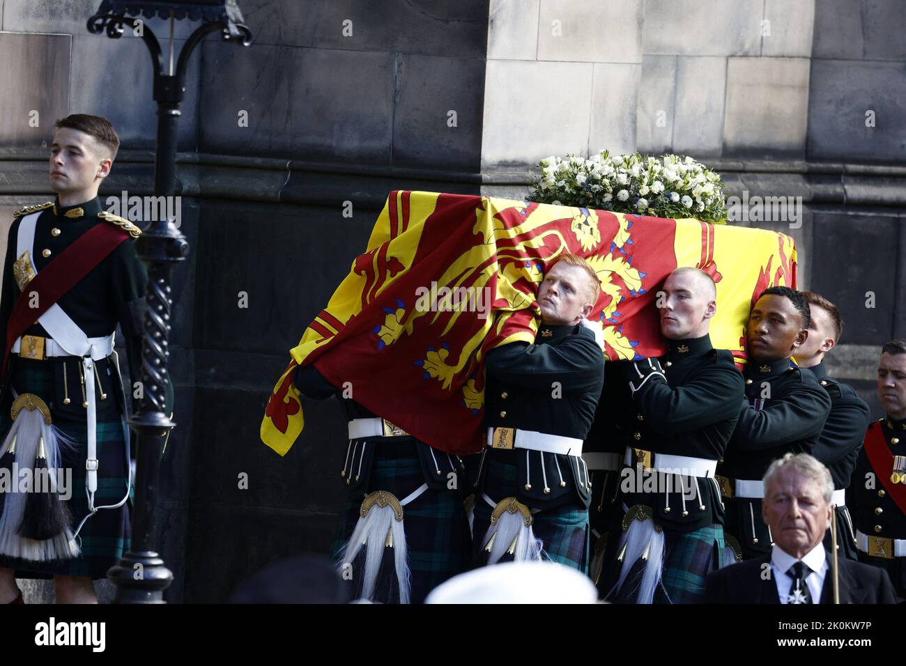 Crowds line the Royal Mile, Edinburgh, as King Charles III joins a ...