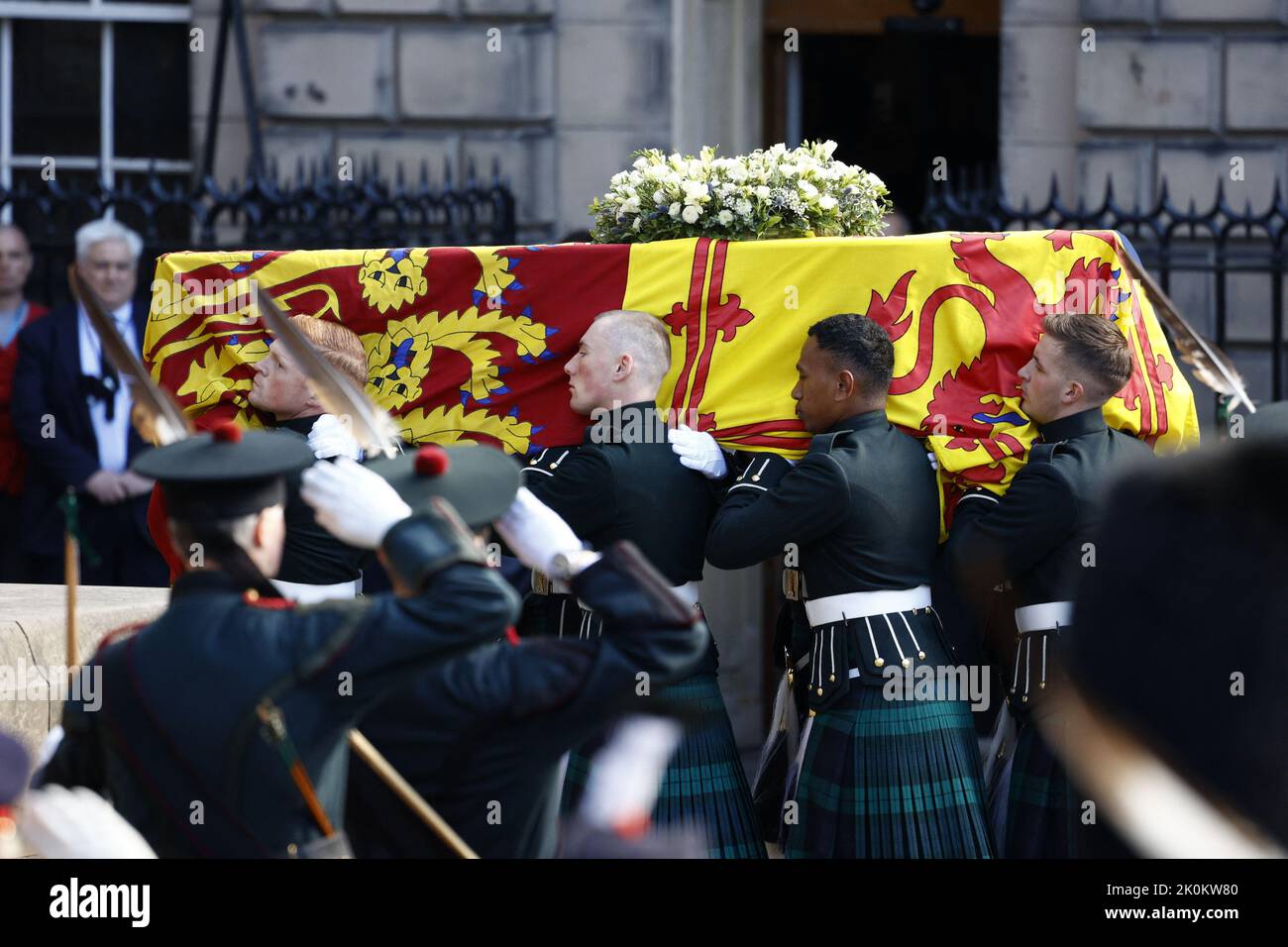 Crowds line the Royal Mile, Edinburgh, as King Charles III joins a ...