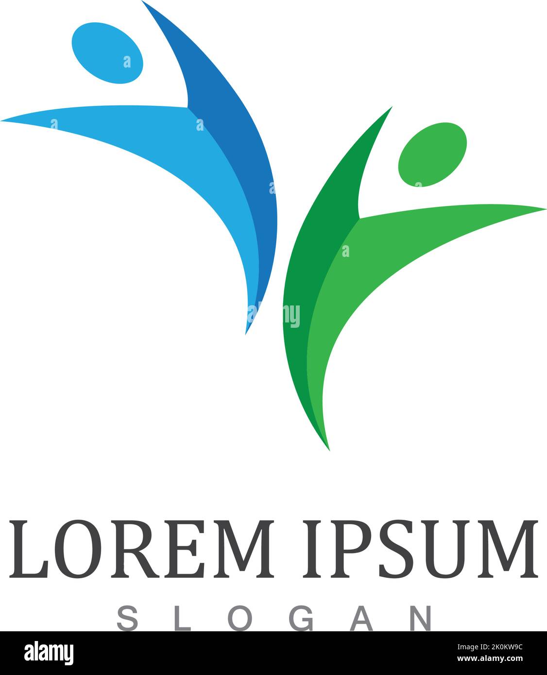 People care logo hi-res stock photography and images - Alamy