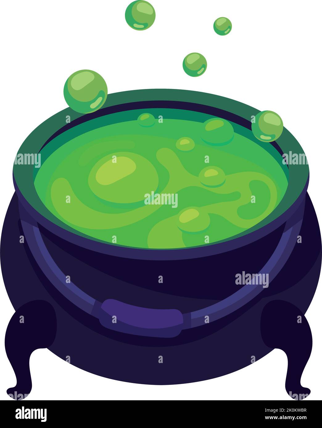 witch pot with spell Stock Vector Image & Art - Alamy