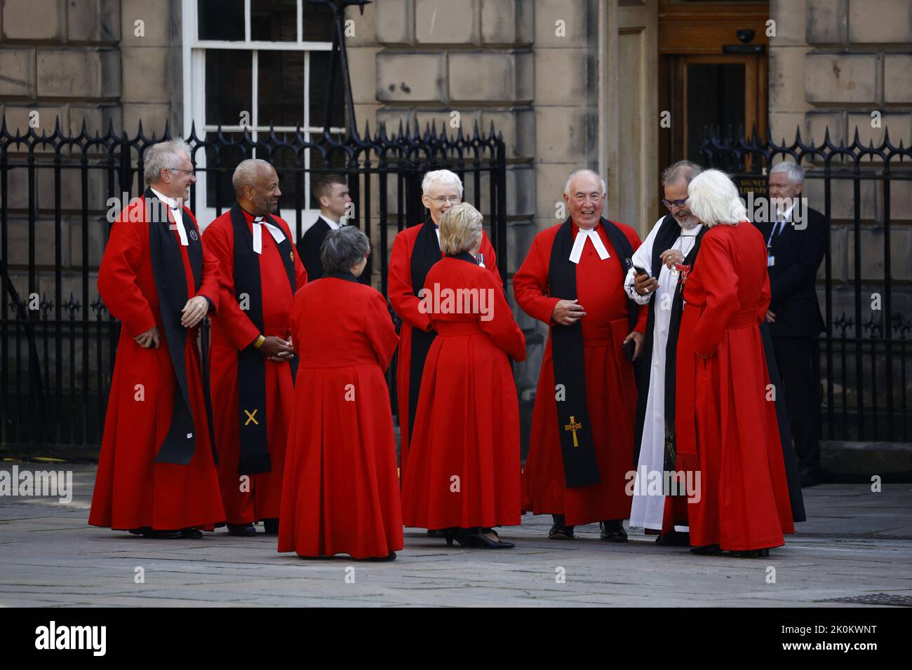 Crowds line the Royal Mile, Edinburgh, as King Charles III joins a ...