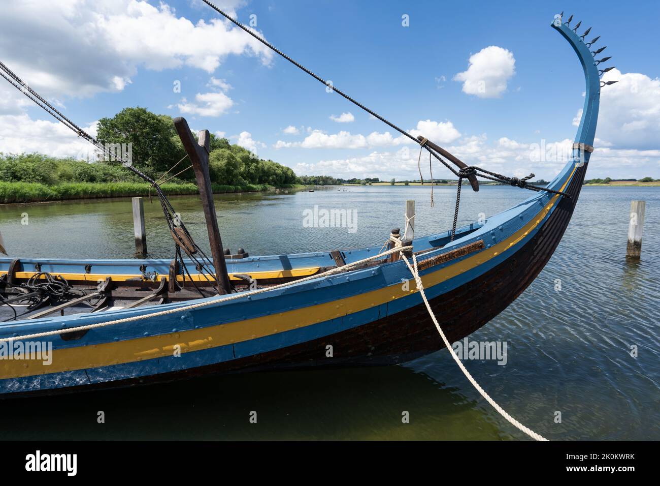 Ladby viking museum hi-res stock photography and images - Alamy