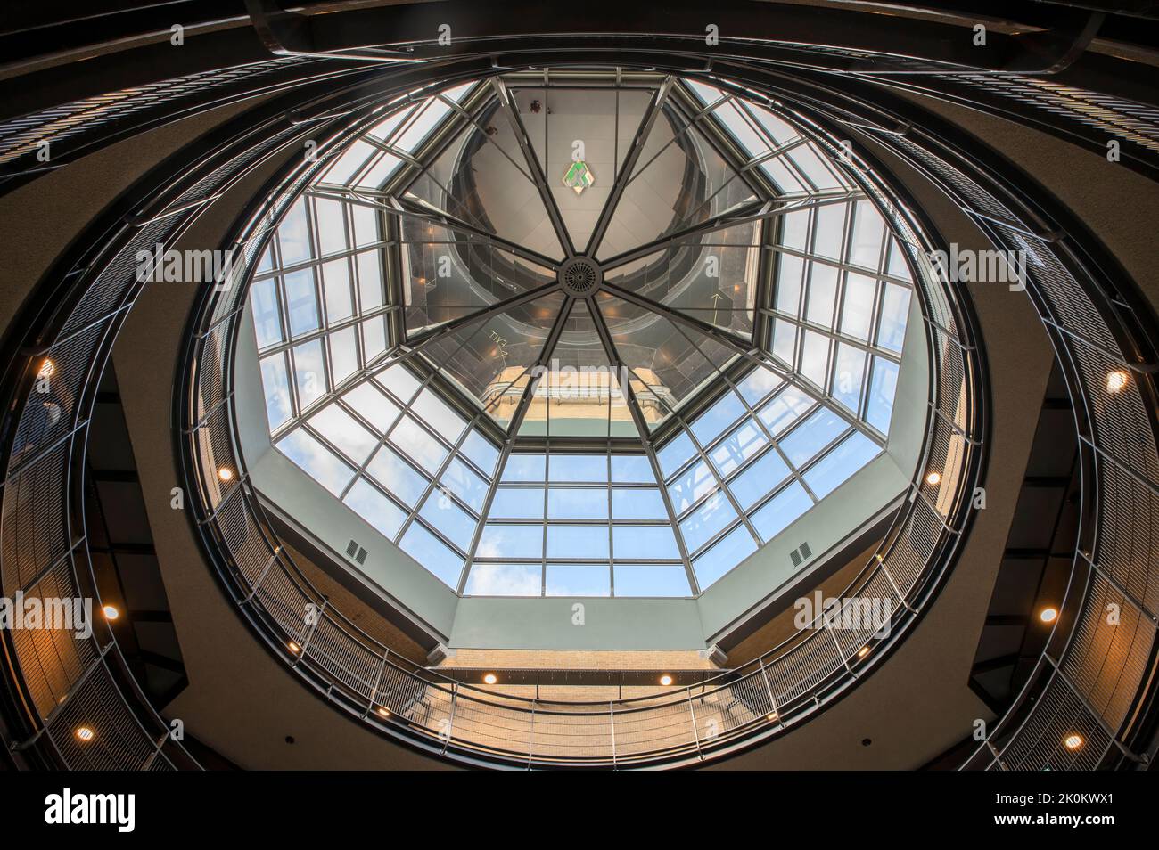 Roof Inside The British School At Amsterdam The Netherlands 11-9-2022 ...