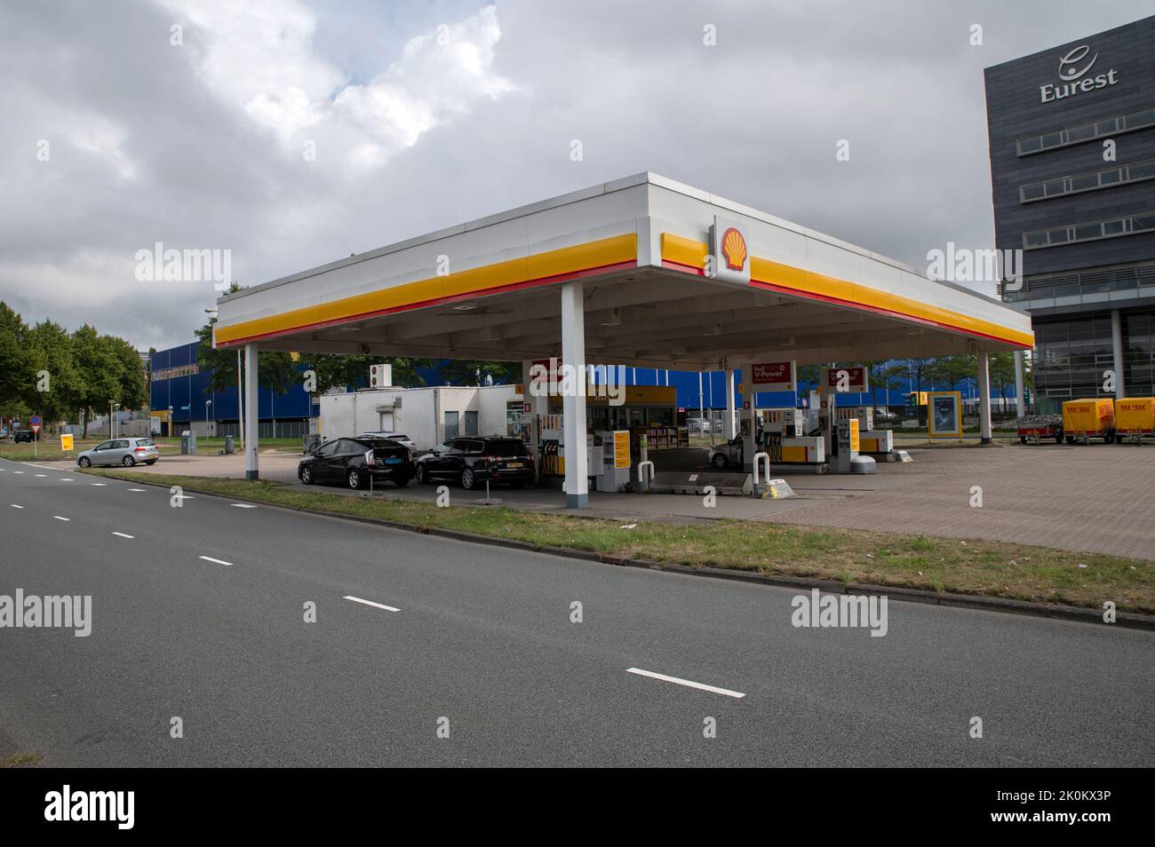Shell Pump Station At Amsterdam The Netherlands 9-9-2022 Stock Photo ...