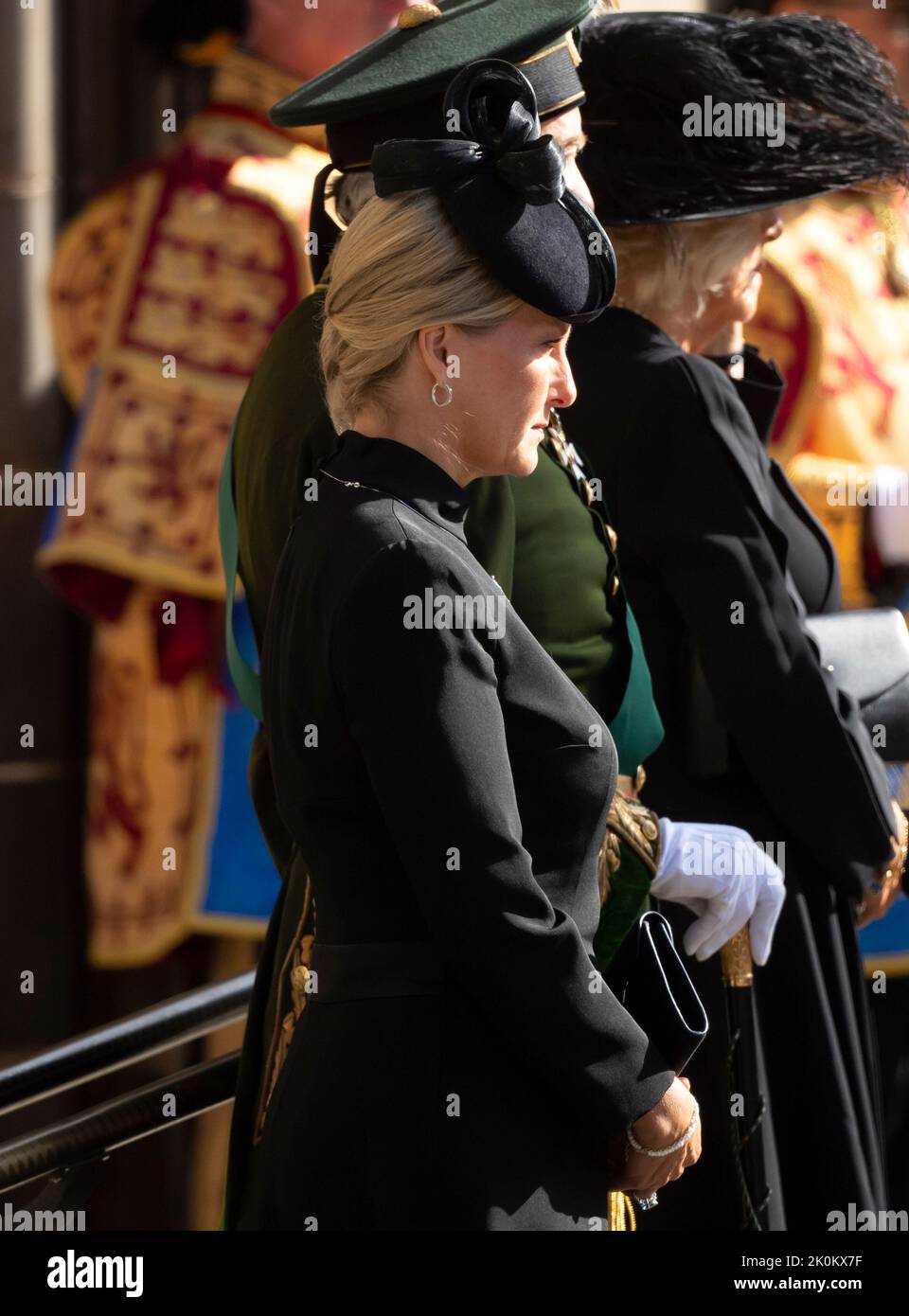 September 12th, 2022. Edinburgh, UK. The Countess of Wessex looks on as ...