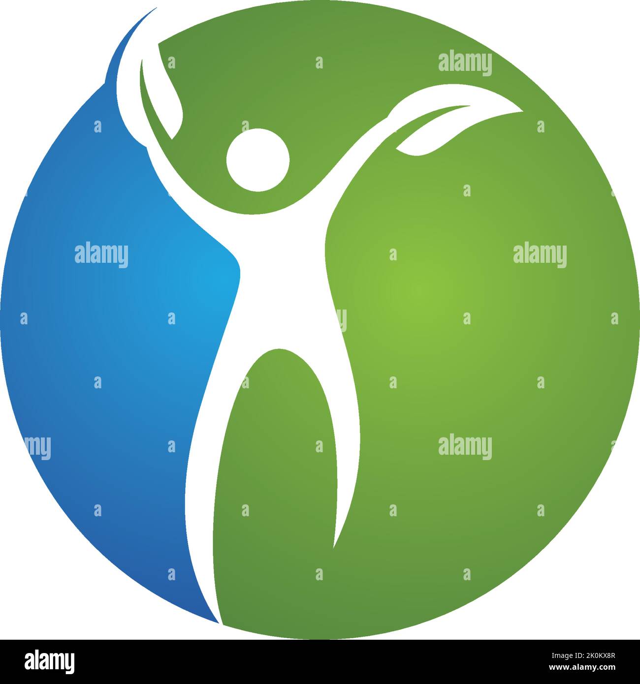 people ecology health life vector logo design icon Stock Vector Image ...