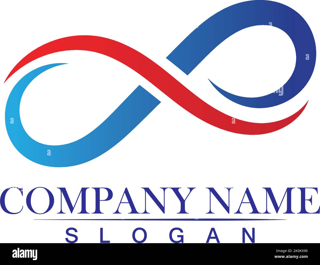 infinity logo and symbol template icons app design Stock Vector Image ...