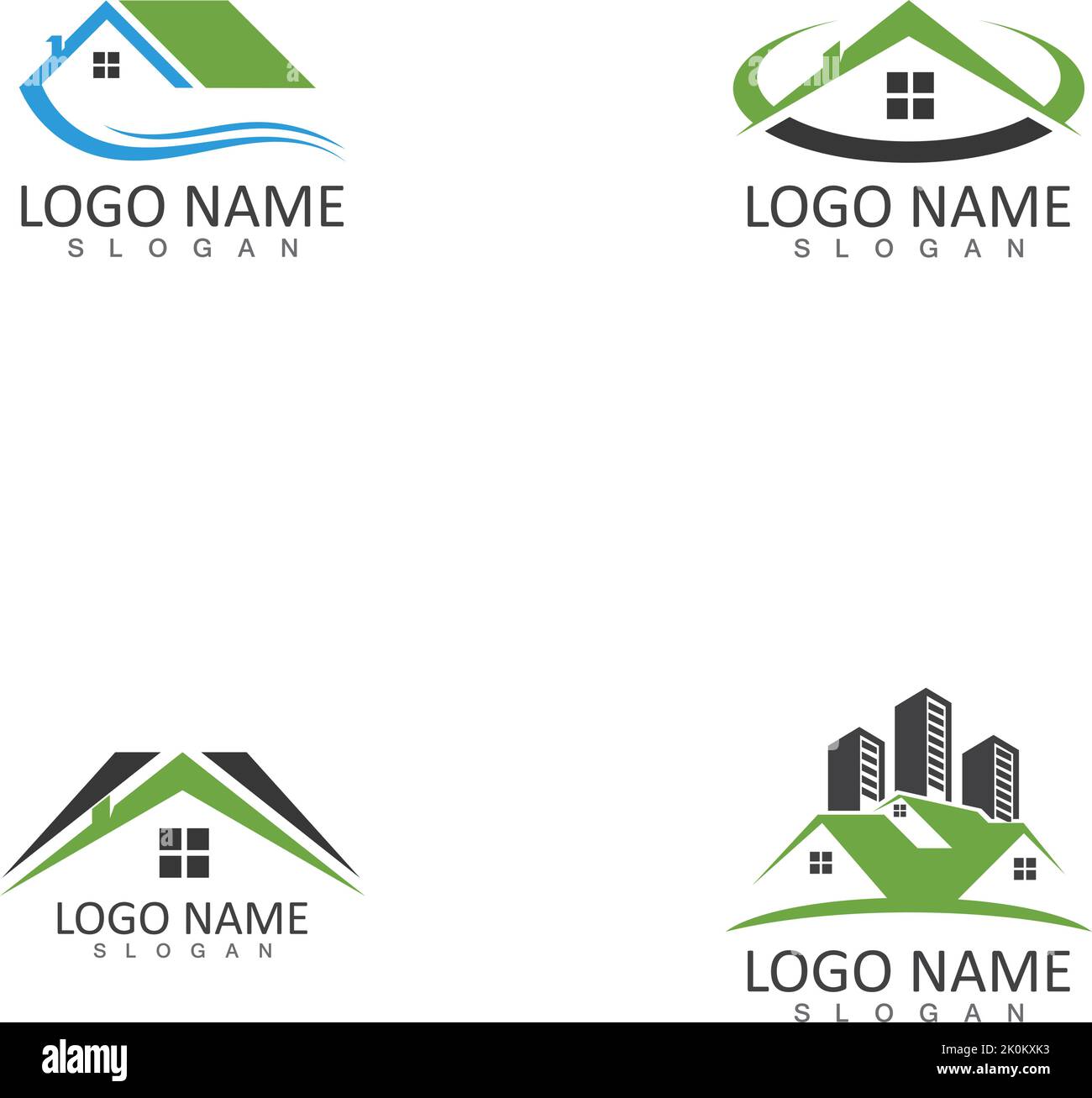 Real estate and building home logo vector Stock Vector Image & Art - Alamy