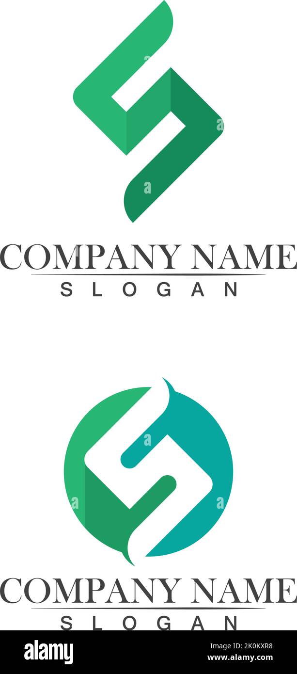 S letter logo Template icon Stock Vector Image & Art - Alamy