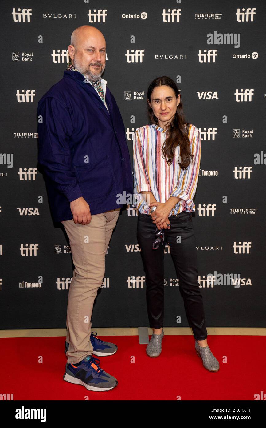 Toronto, Canada. 11th Sep, 2022. Nicolas Comeau and Katherine Jerkovic ...