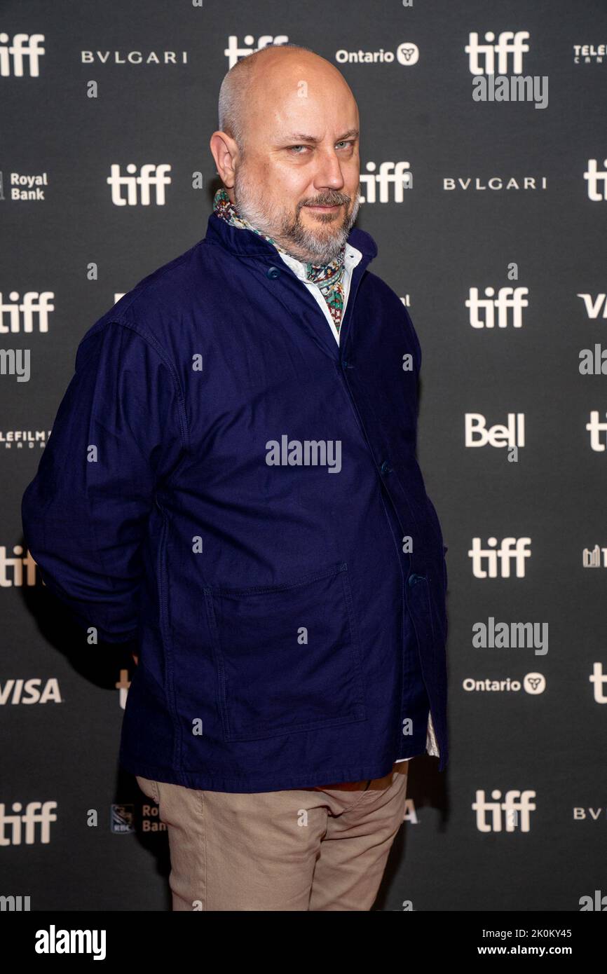 Nicolas Comeau attends the premiere of “Coyote” at TIFF Bell Lightbox ...